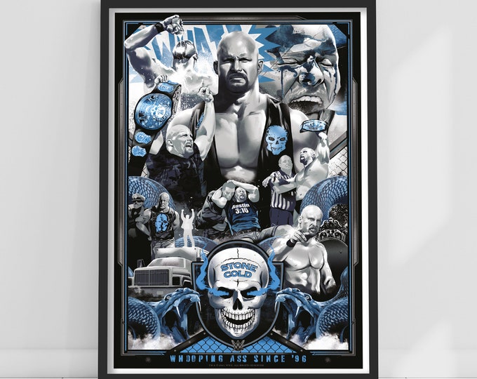 Stone Cold Steve Austin Signed WWE 8x10 Photo COA & Hologram - Etsy