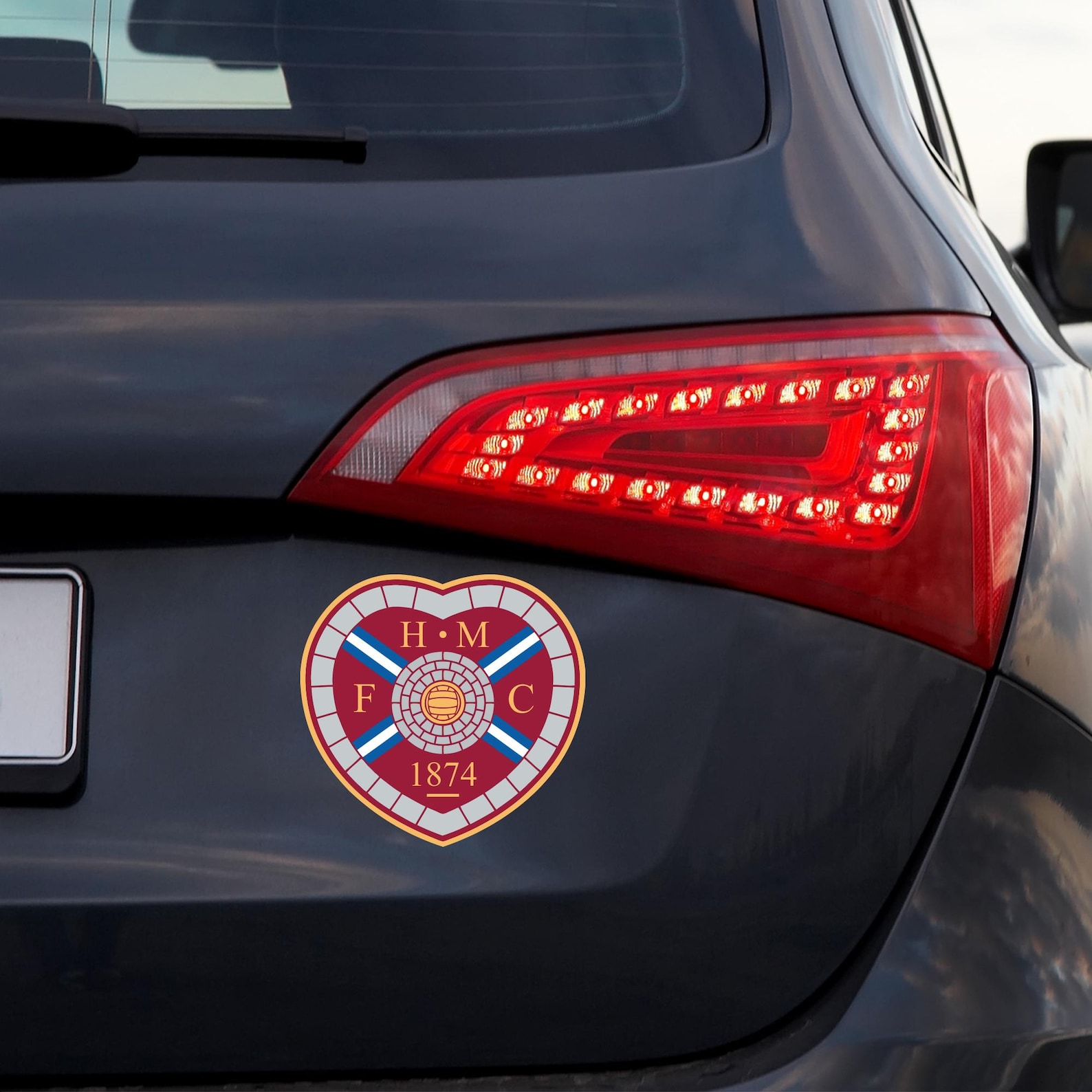 Hearts Football Club - Car Sticker Pack - Etsy