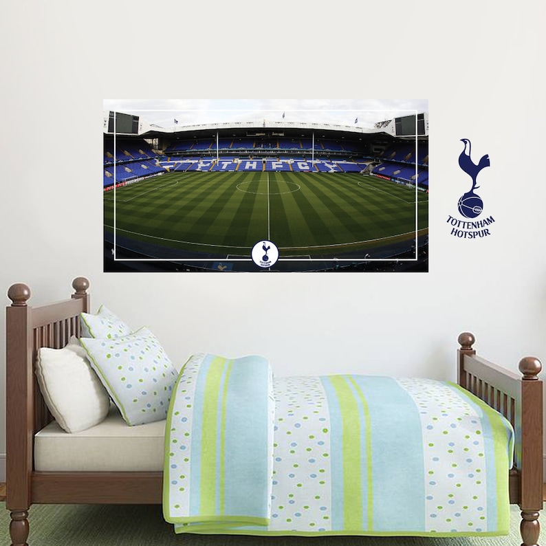 Tottenham Hotspur Football Club Stadium Mural Spurs Wall | Etsy