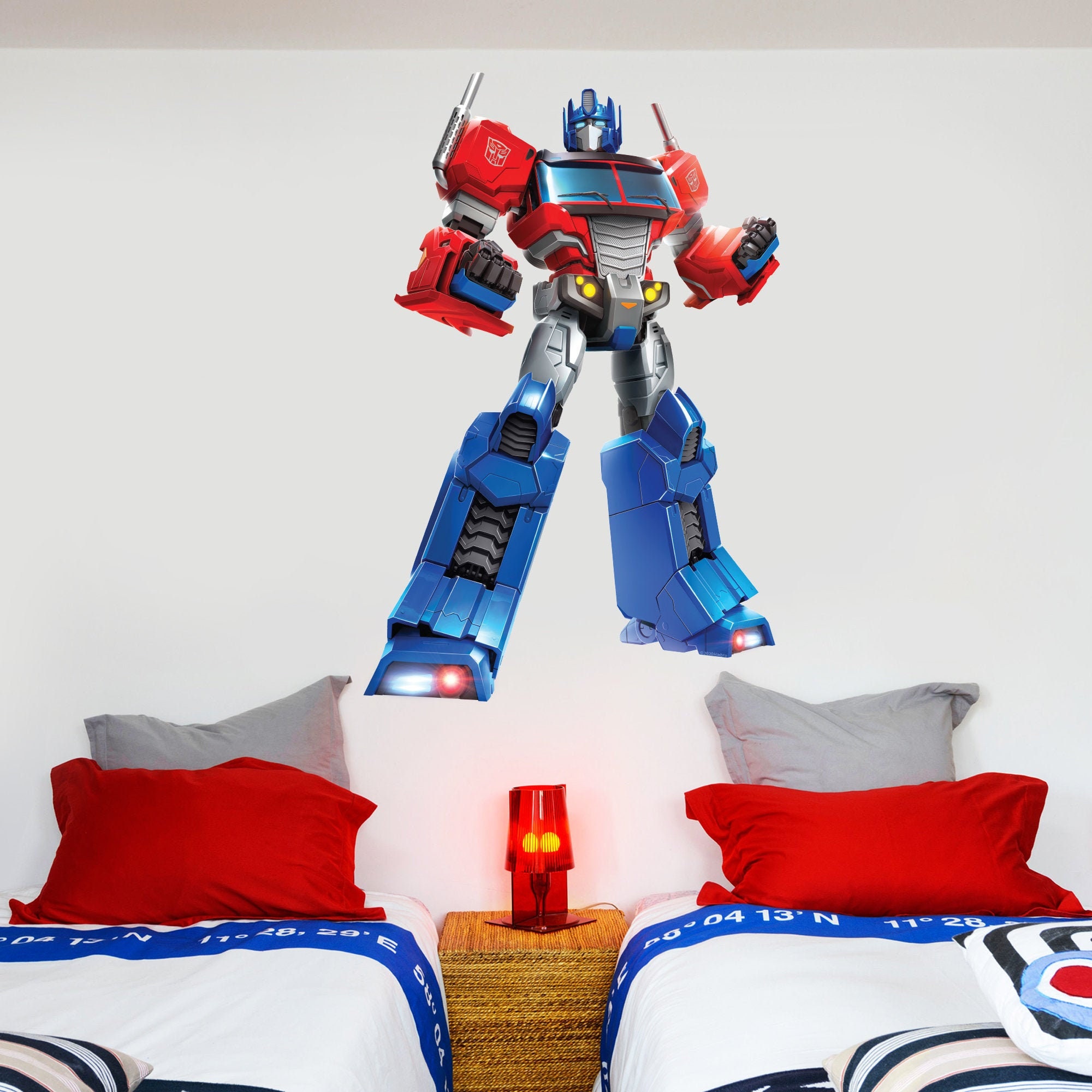 Transformers Optimus Prime Wall Sticker Decal Art Mural Vinyl - Etsy ...