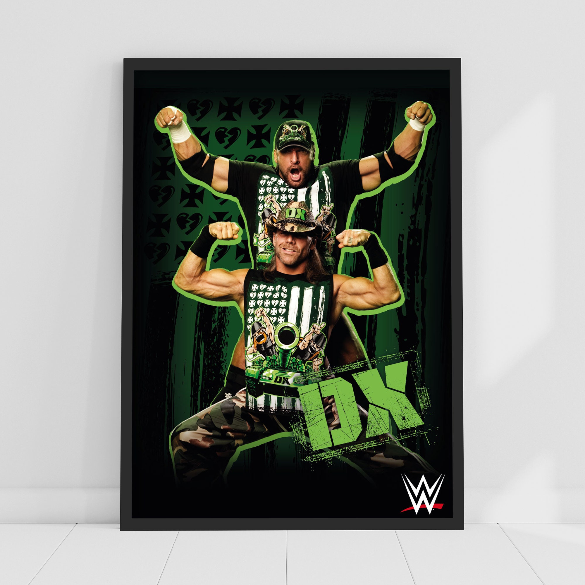 WWE Print DX Graphic Poster Wrestling Wall Art - Etsy