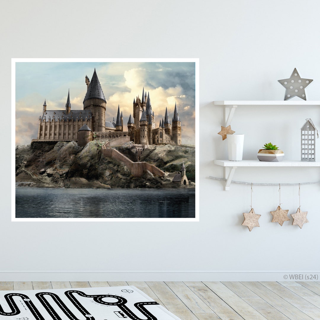 HARRY POTTER Wall Sticker – Hogwarts Daytime Wall Decal Wizarding World ...