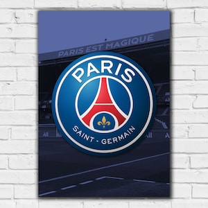 Paris Saint-germain F.C. Print - PSG Crest - Etsy
