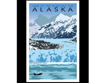 Alaska Poster - Etsy