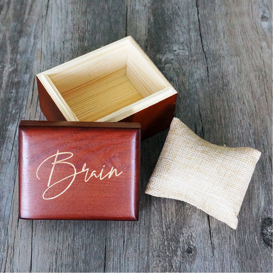 Personalized Wooden Watch Box Engraved Wood Watch Case | Etsy