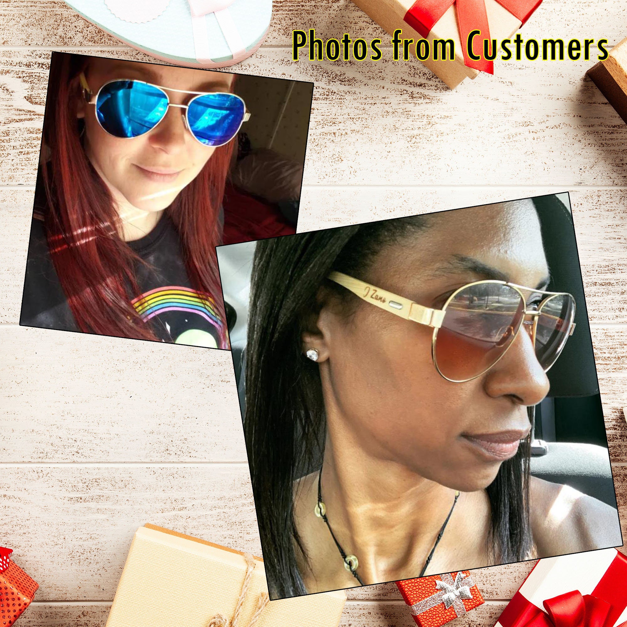 Personalized Wooden Sunglasses Engraved Unisex Sunglasses - Etsy