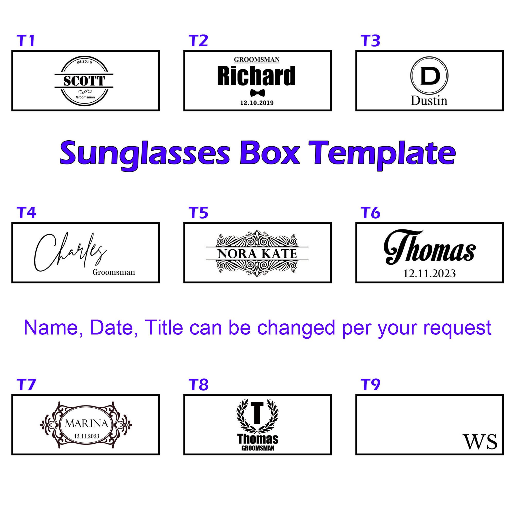 Personalized Wooden Sunglasses Engraved Unisex Sunglasses - Etsy