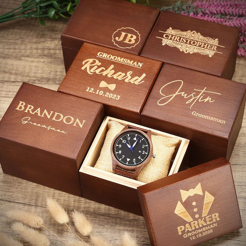 Wooden Watch - Etsy