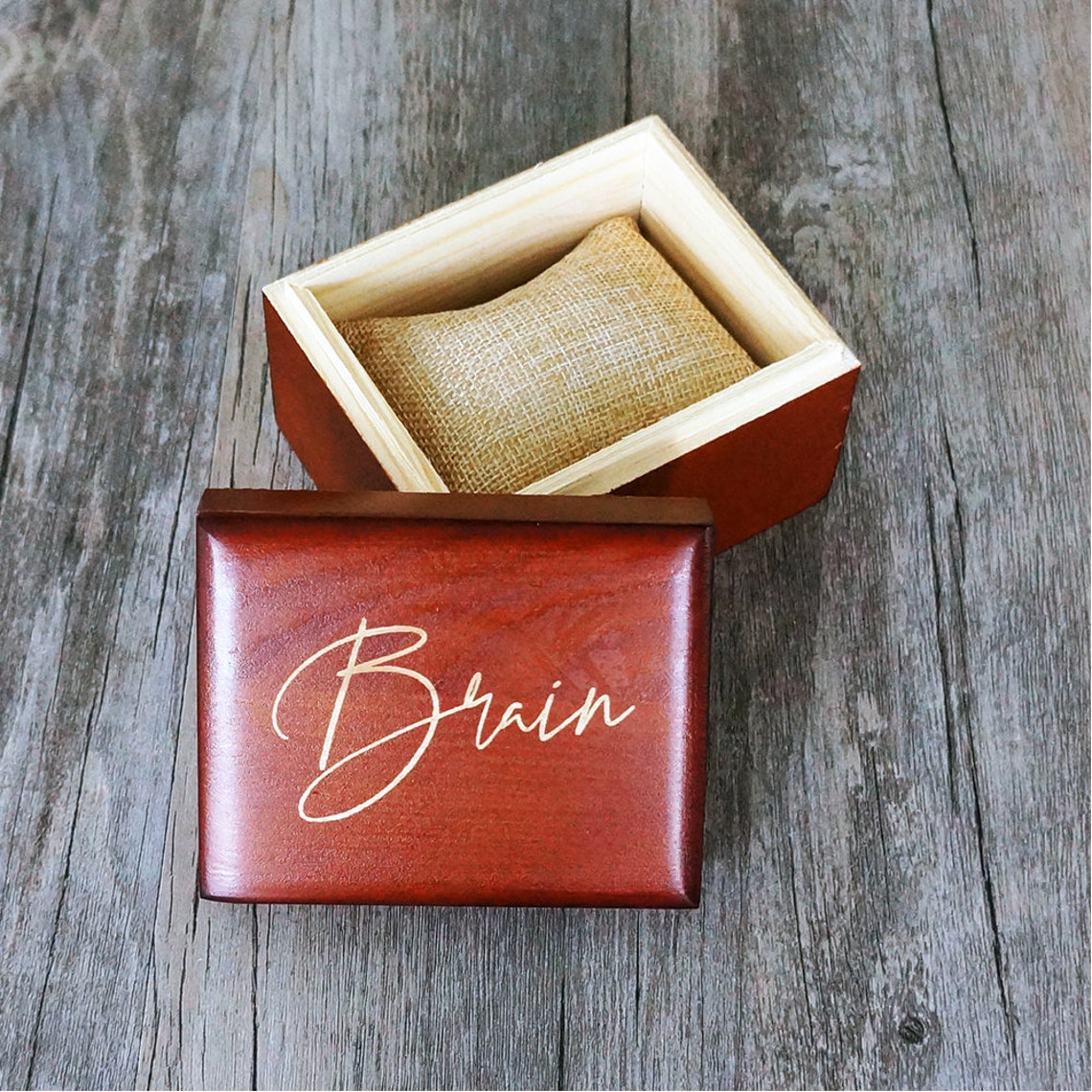 Personalized Wooden Watch Box Engraved Wood Watch Case - Etsy