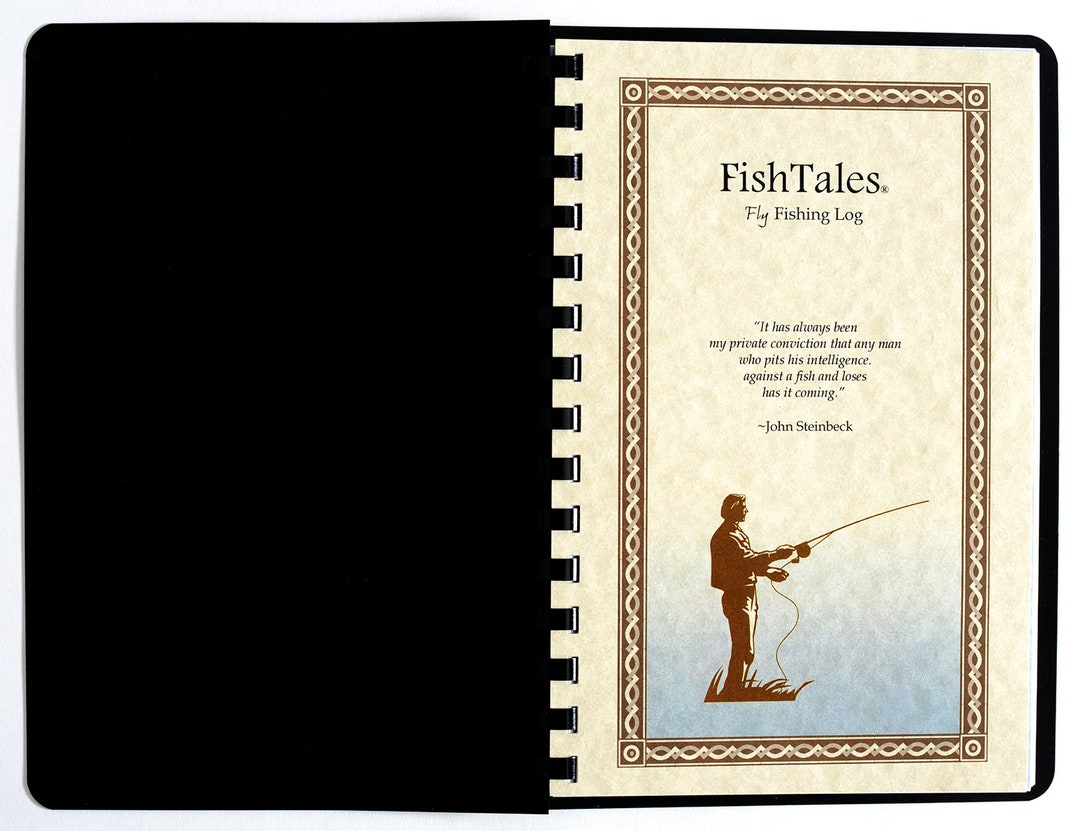 Fly Fishing Log Book by Fishtales Fishing Logs - A Comb Bound Fishing ...