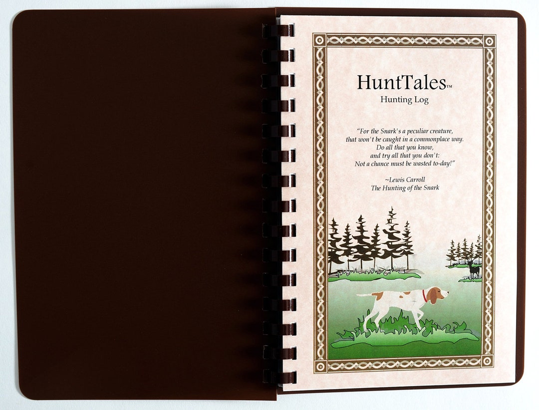 Pink Logo Hunttales Hunting Log Comb Bound - "capture a Memory to ...