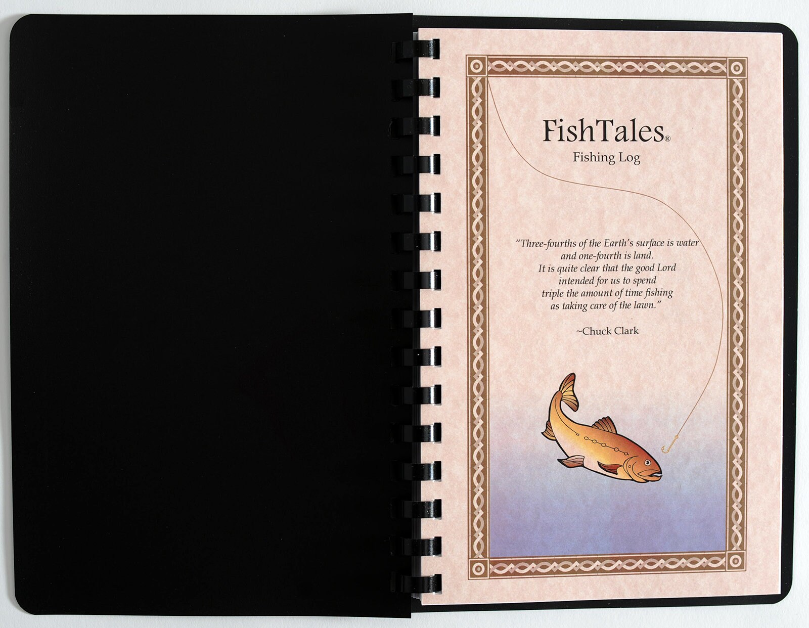 Pink Logo Fishing Log Book by Fishtales Fishing Logs A - Etsy