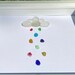 Rainbow Drops..seaglass Picture Seaham Seaglass. Hand Made - Etsy