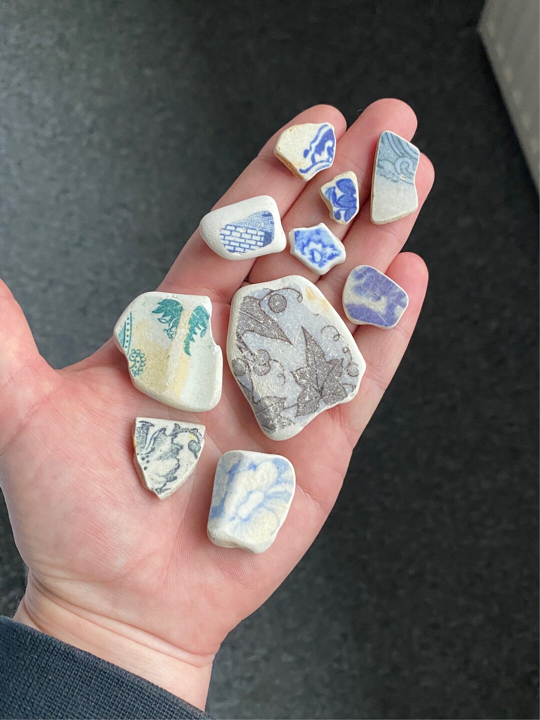 10 Seaham Sea Pottery Beach Pottery Pieces Vintage Pottery Sea Pottery ...