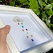 Rainbow Drops..seaglass Picture Seaham Seaglass. Hand Made - Etsy