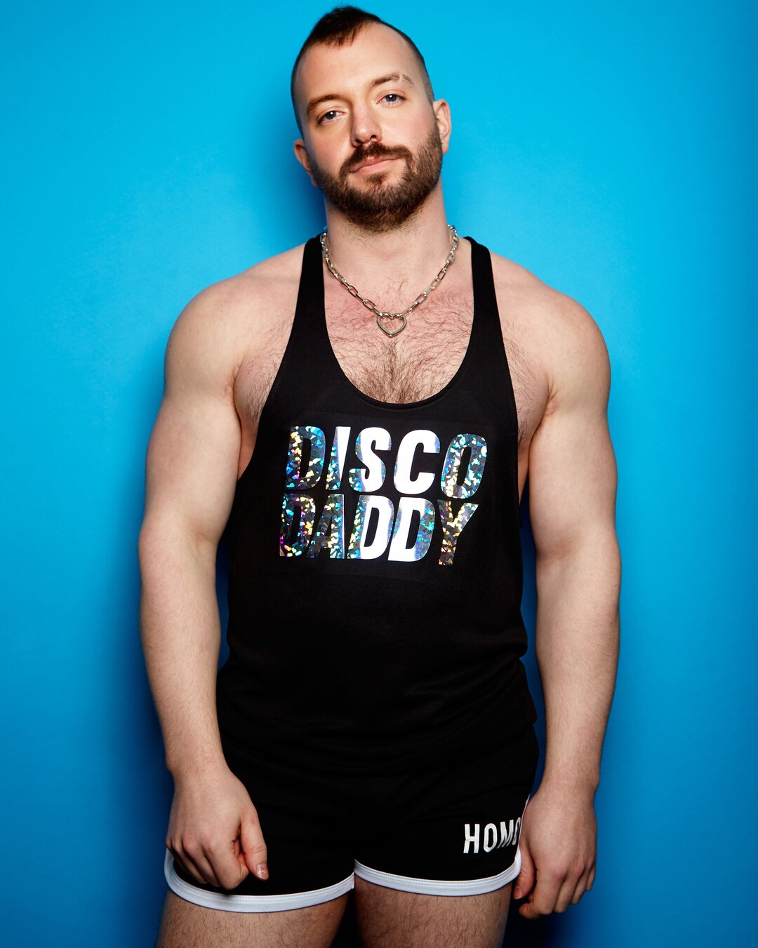 Disco Daddy, Sparkle on Black - Tank - Etsy