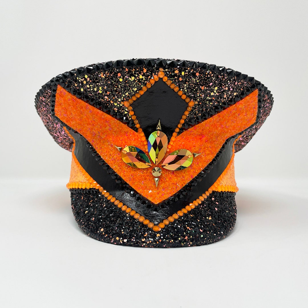 UV Orange Signature Captain Hat, 56cm, Festival Hat, Festival Outfit ...