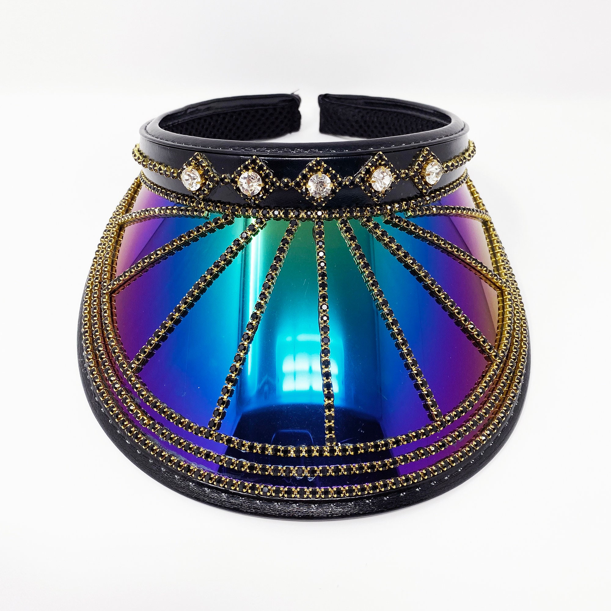 City Lights Visor Festival Hat Party Hat Festival Outfit - Etsy