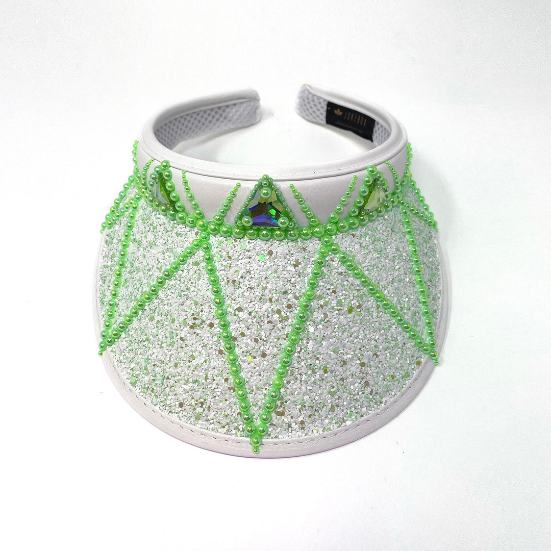 Neon Melody Visor, Festival Hat, Party Hat, Festival Headwear, Rave Hat ...