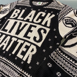 Black Lives Matter Sweater - Etsy