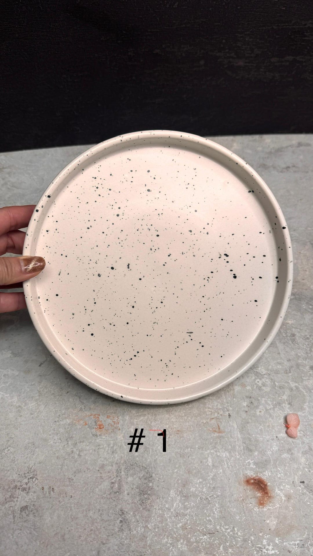 Handmade Ceramic Plates Set, Minimal Plates Natural Unglazed Modern ...