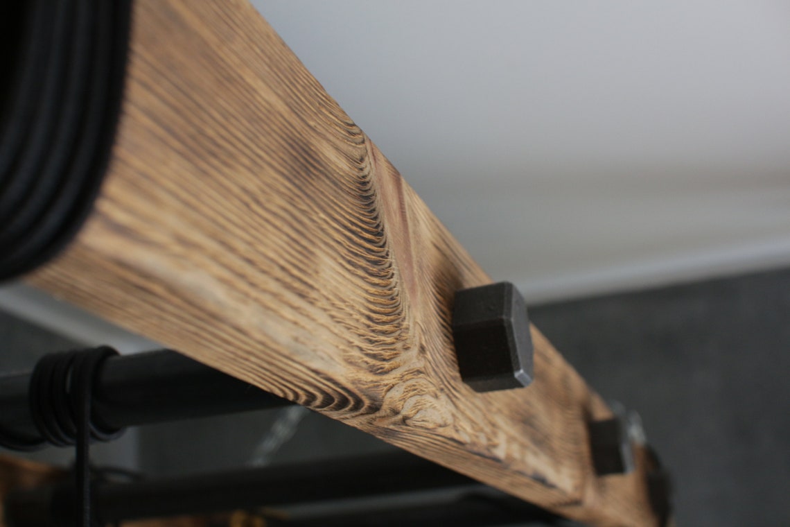 Rustic Pipe Ladder With Lamps Hanging Pendant Light Loft | Etsy