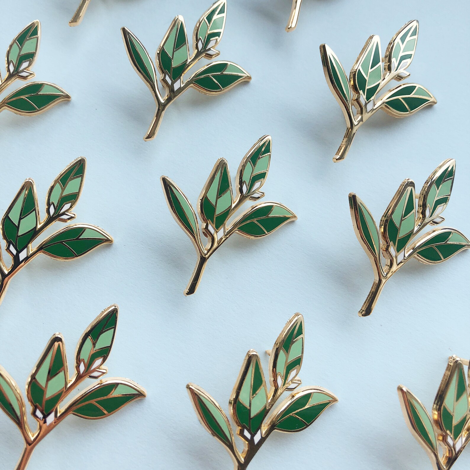 Eucalyptus Enamel Pin // Plant Pin // Botanical Pin - Etsy