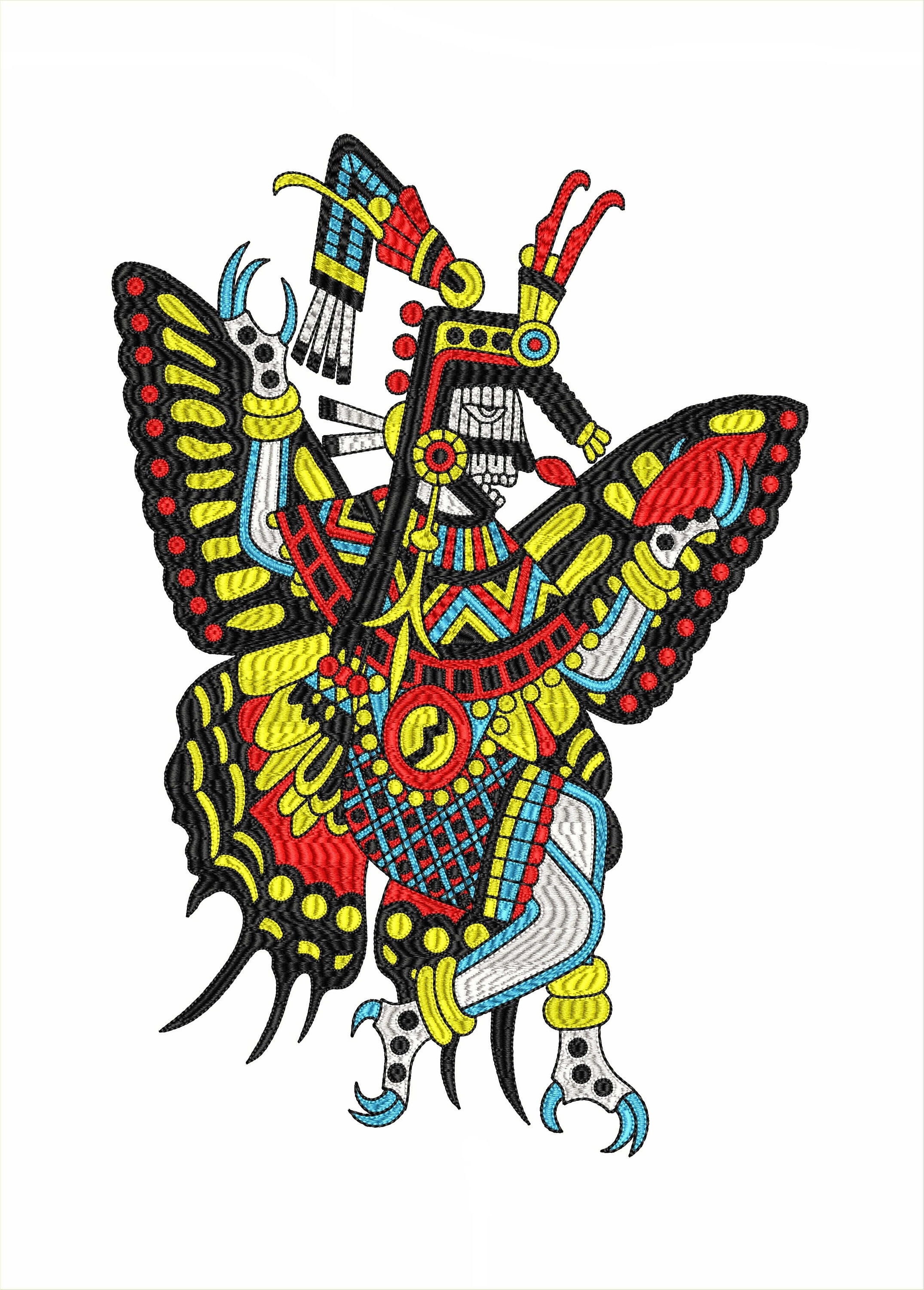 Obsidian Butterfly Aztec