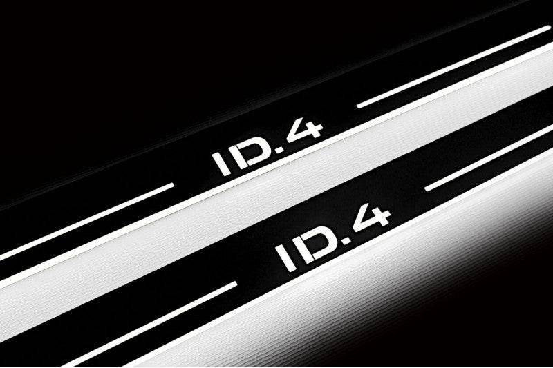 Custome LED Door Sills Fit Volkswagen ID4, LED Door Panel Step Interior ...