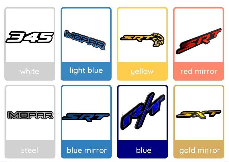 DODGE Radiator Grille Emblem: 392 Logo Custom Badge for Style - Etsy