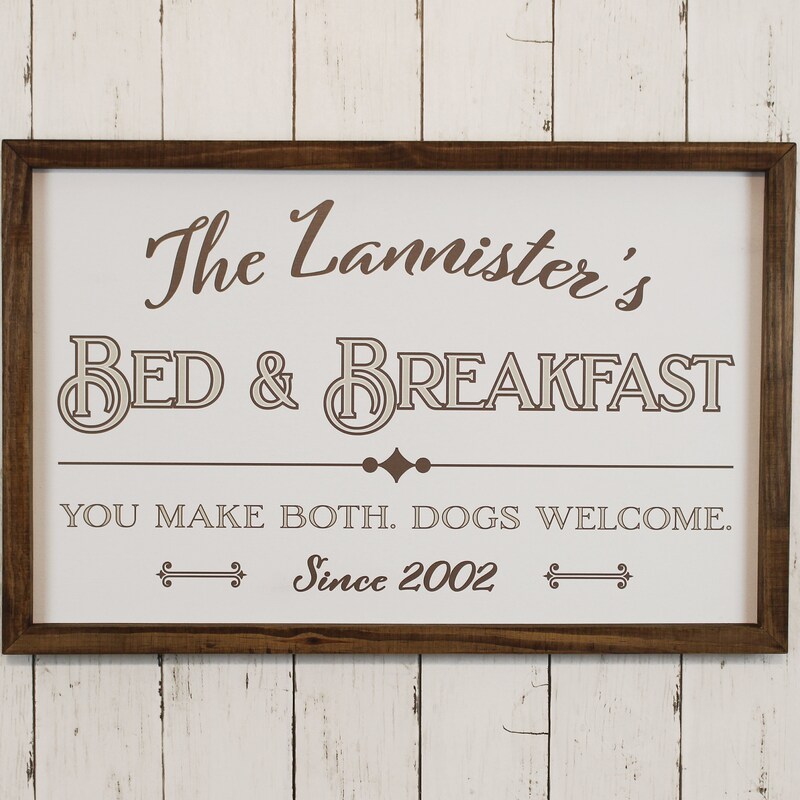 Bed and Breakfast - Etsy