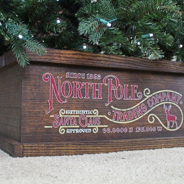 Christmas Tree Box - Etsy