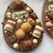 Personalised Easter Flegg Flat Egg Add a Name Kinder Mini Egg Kitkat ...