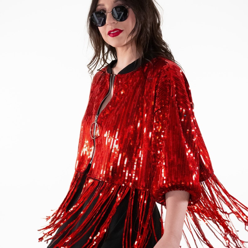 Sequin Rave Suit - Etsy