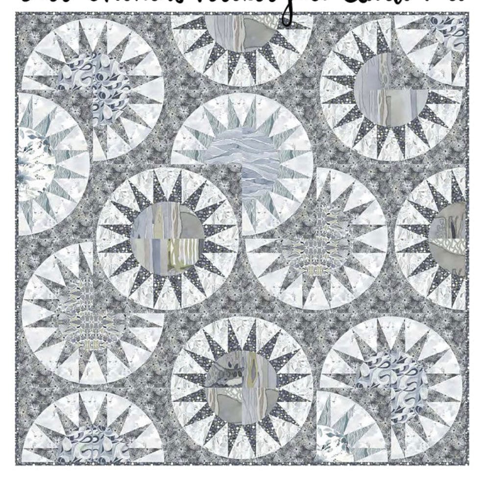 Sea Urchin, Shell Rummel, Sea Sister, Freespirit, Quilt Kit, Quilting ...