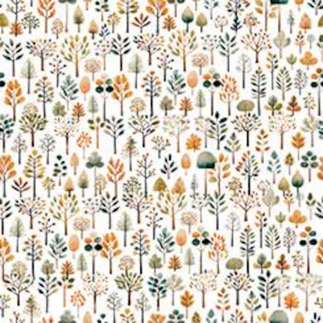 Bigfoot Fabric, Bigfoot Trees, QT Fabric, 2600-30996-Z, 1 Yd Cuts ...