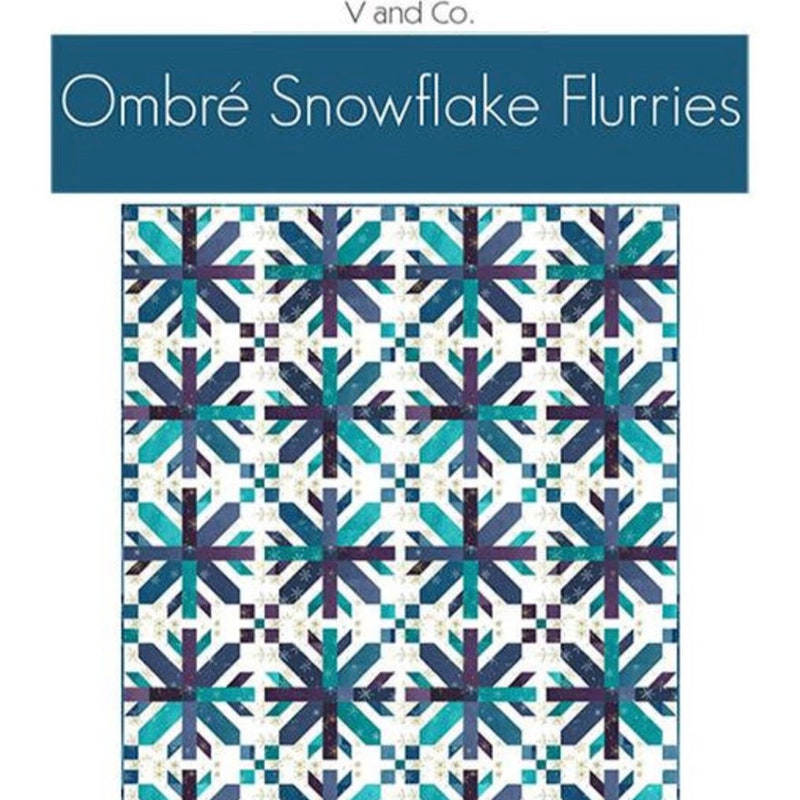 Snowflake Quilt Kit - Etsy