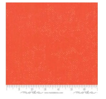 Spotted Fabric, Mango Color, by the Yard, Moda Fabric, Zen Chic, 1660 ...