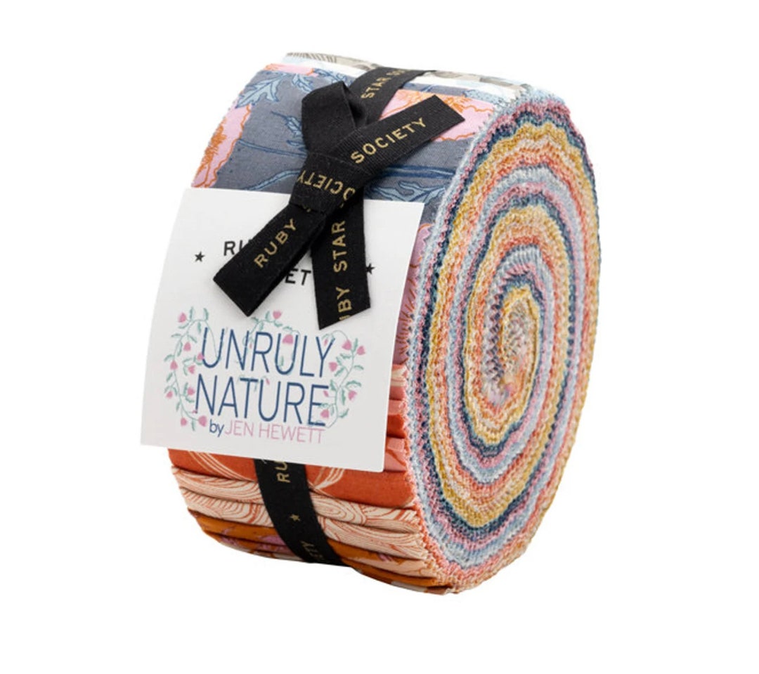 Unruly Nature Jelly Roll, Ruby Star Society, Jen Hewett, Moda Fabrics ...