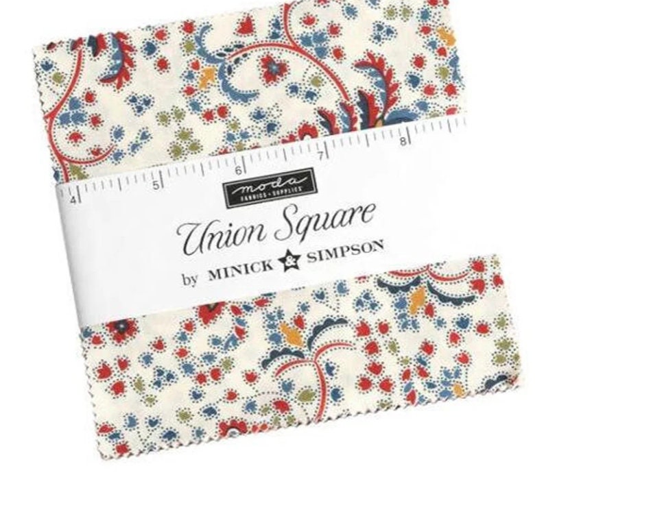 Union Square, Minick and Simpson, Moda Fabrics, Charm Pack, Precuts ...