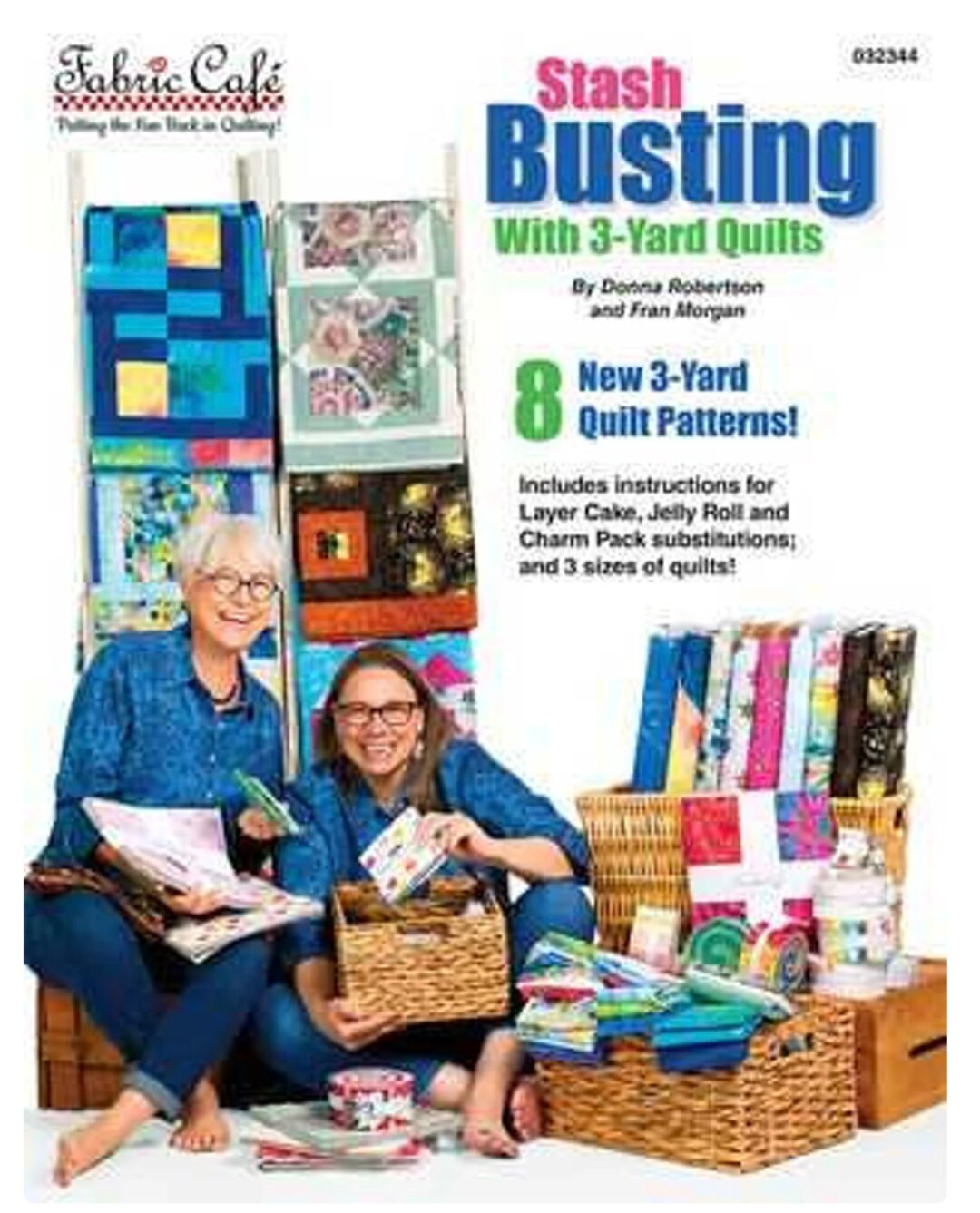 Stash Busting, 3 Yard Quilts, Pattern Book, Fabric Cafe, Easy Quilts ...