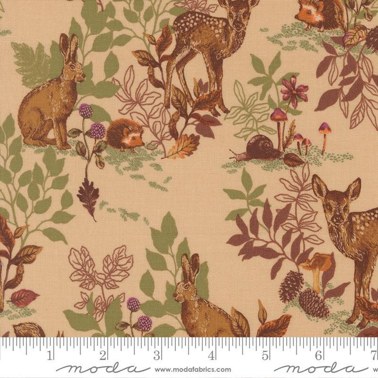 Moda, Autumn Forest, Sand, 14120-12, Quilting, Sewing, Quilters Gift ...