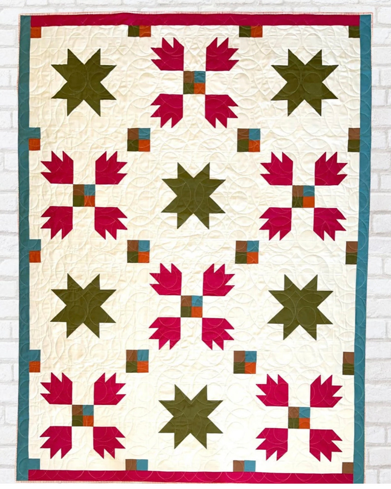 Campfire Smores Quilt-pattern by Ledine for Sugar Stitches - Etsy