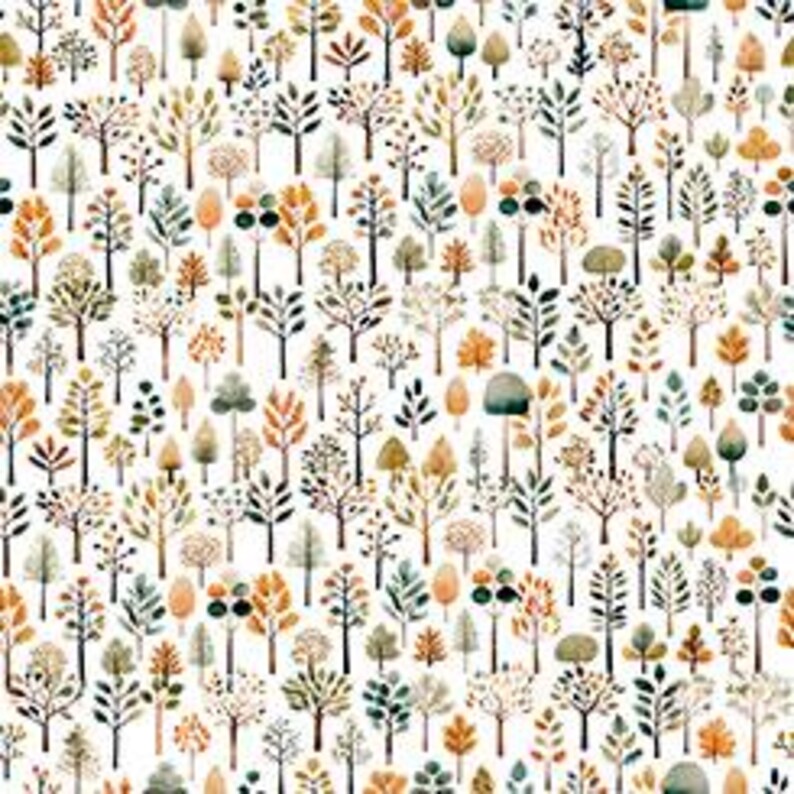 Bigfoot Fabric, Bigfoot Trees, QT Fabric, 2600-30996-Z, 1 Yd Cuts ...