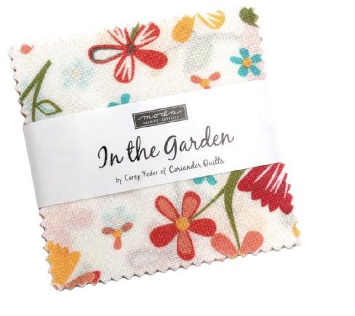 In the Garden, Corey Yoder, Moda, Mini Charm Pack, Precut Fabric ...