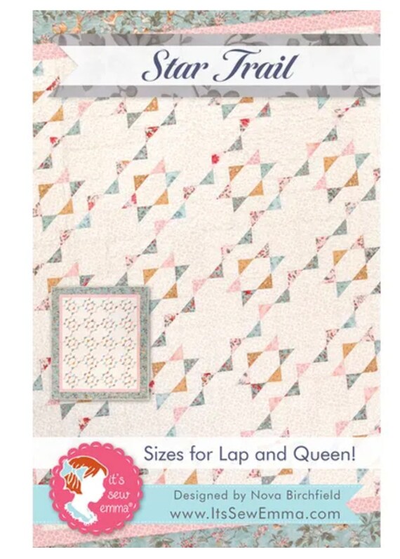Star Trail Quilt Pattern It's Sew Emma - Etsy