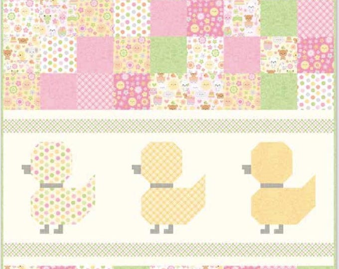 Duckling, Duckling, Go, Quilt Kit, Girl Quilt Kit, Baby Quilt Kit ...
