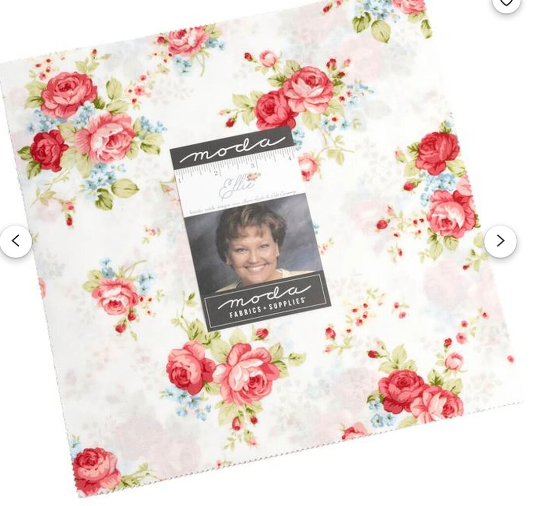 Ellie, Brenda Riddle Designs, Moda, Precut, Floral, Layer Cake ...