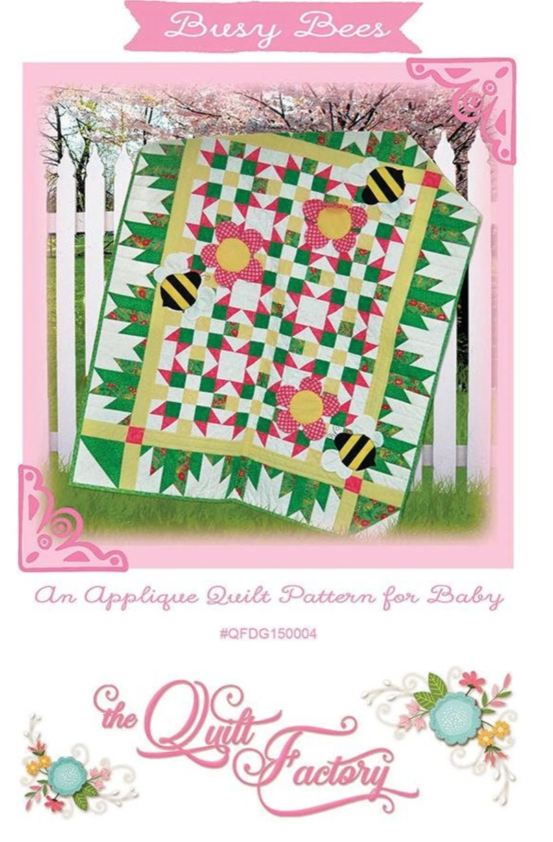 Busy Bees Quilt Pattern Paper Pattern the Quilt Factory - Etsy