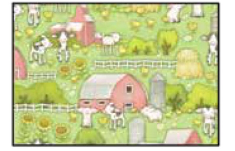 Farm Babies Scenic Farm Beth Logan Henry Glass Fabrics - Etsy